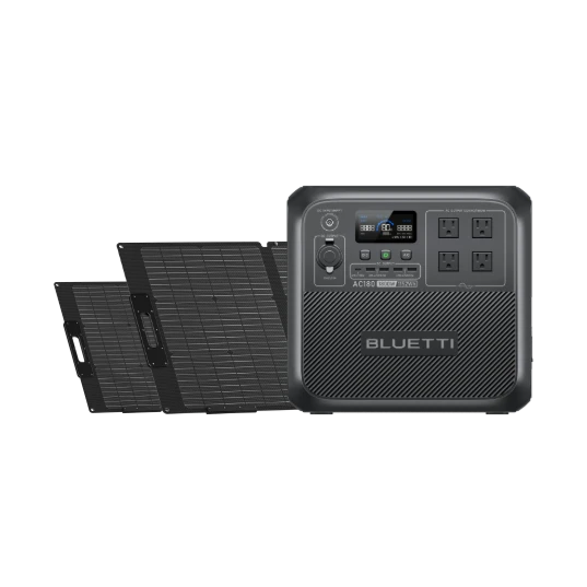 BLUETTI AC2P Portable Power Station | 300W 230.4Wh - BLUETTI Solar Generator, Portable Power Station