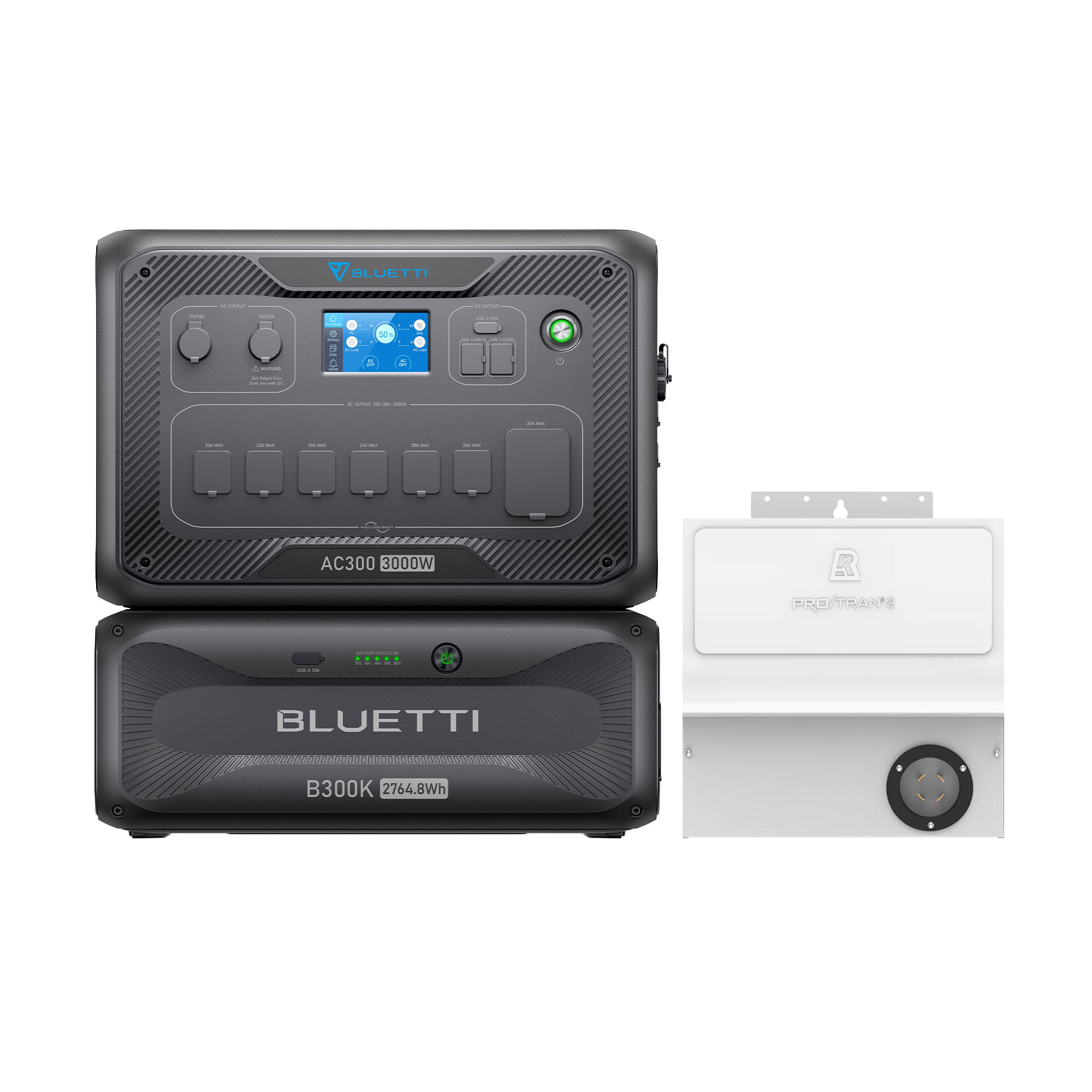 BLUETTI AC300+B300K+Home integration Kit (120V) | Home Battery Backup ...