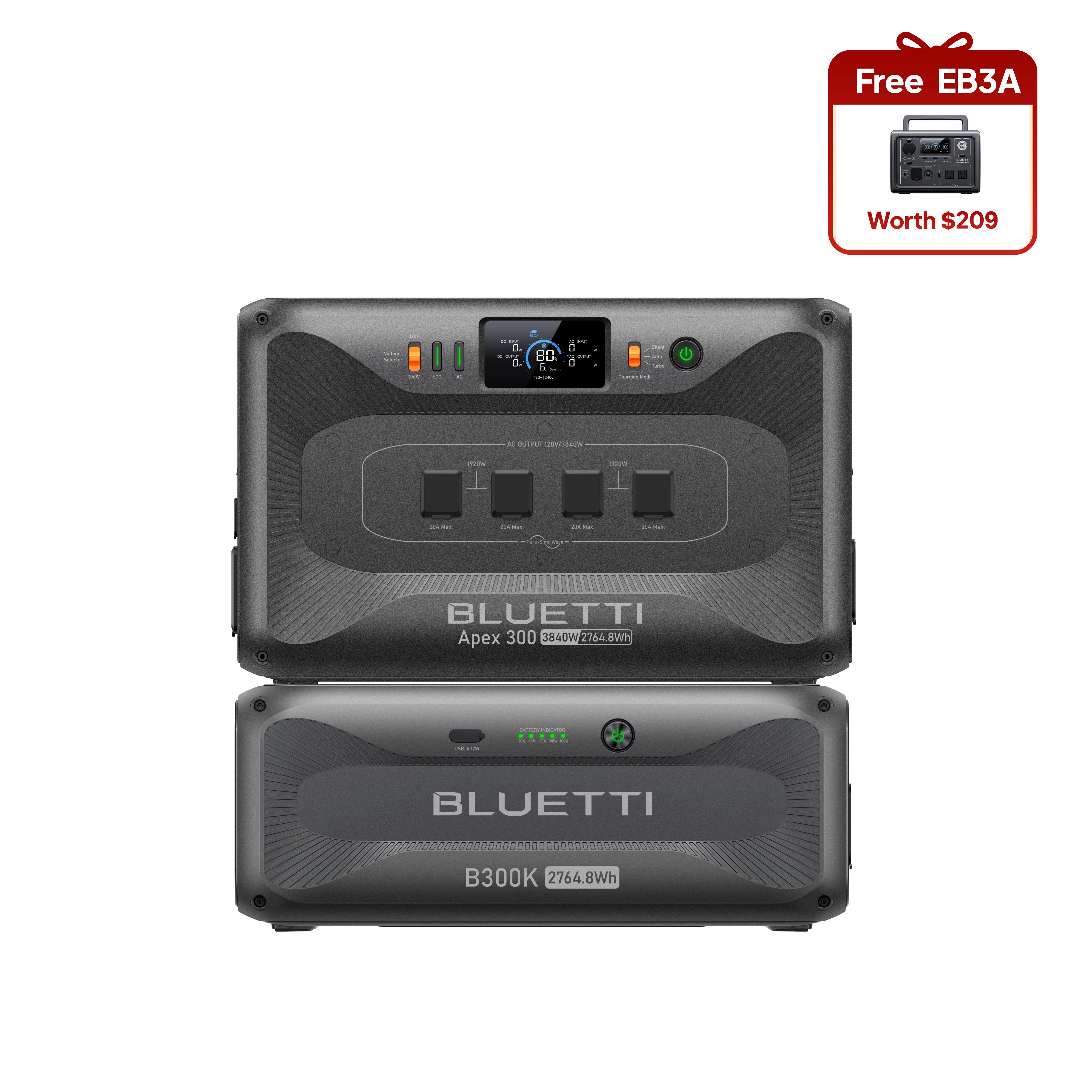 Apex 300+B300K + Free EB3A (Value $209)