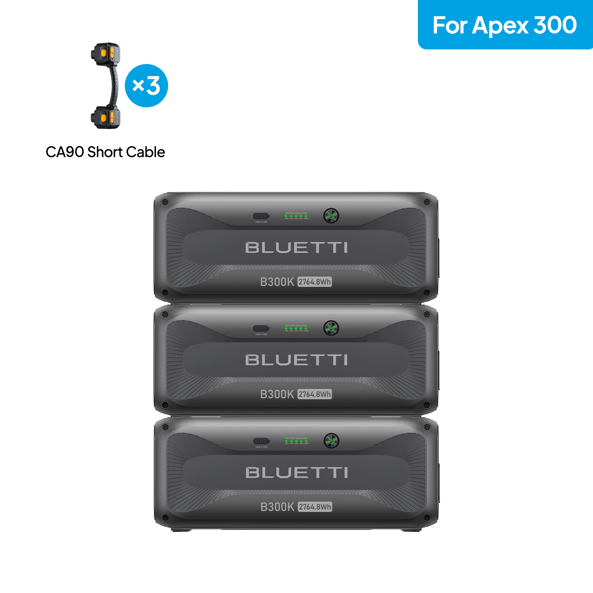 BLUETTI B300K Expansion Battery: 2,764.8Wh LiFePO₄ for Reliable Daily ...