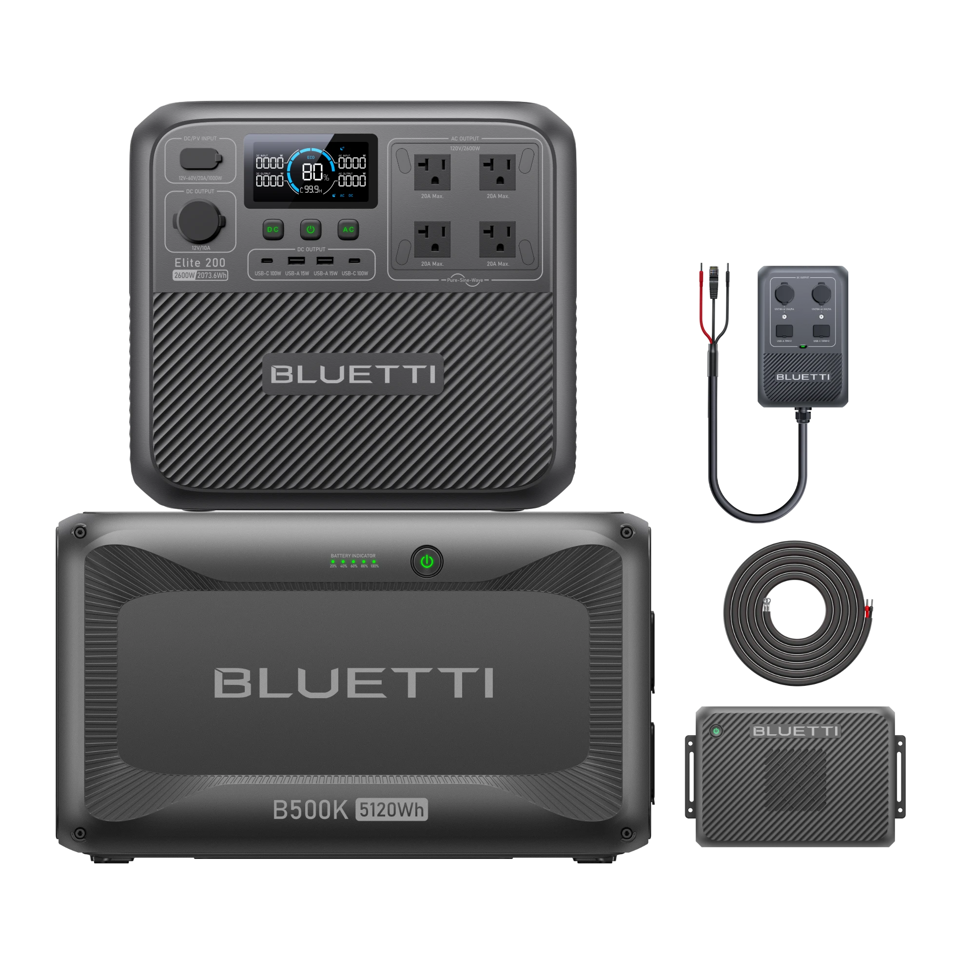Elite 200 V2 + B500K + Charger 2 + DC Hub