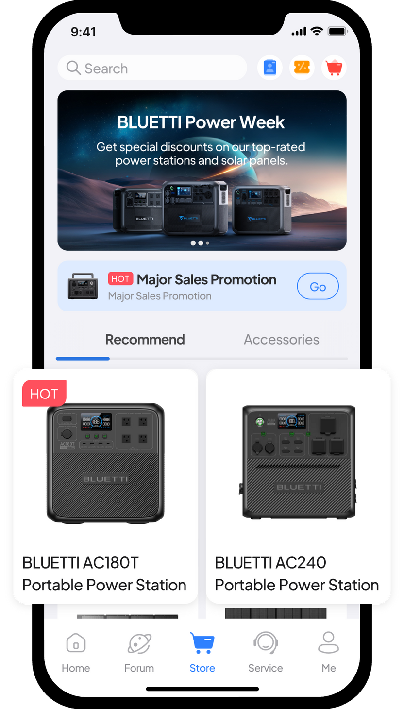 BLUETTI App: Monitor Energy Usage, Track Patterns, and Optimize Performance