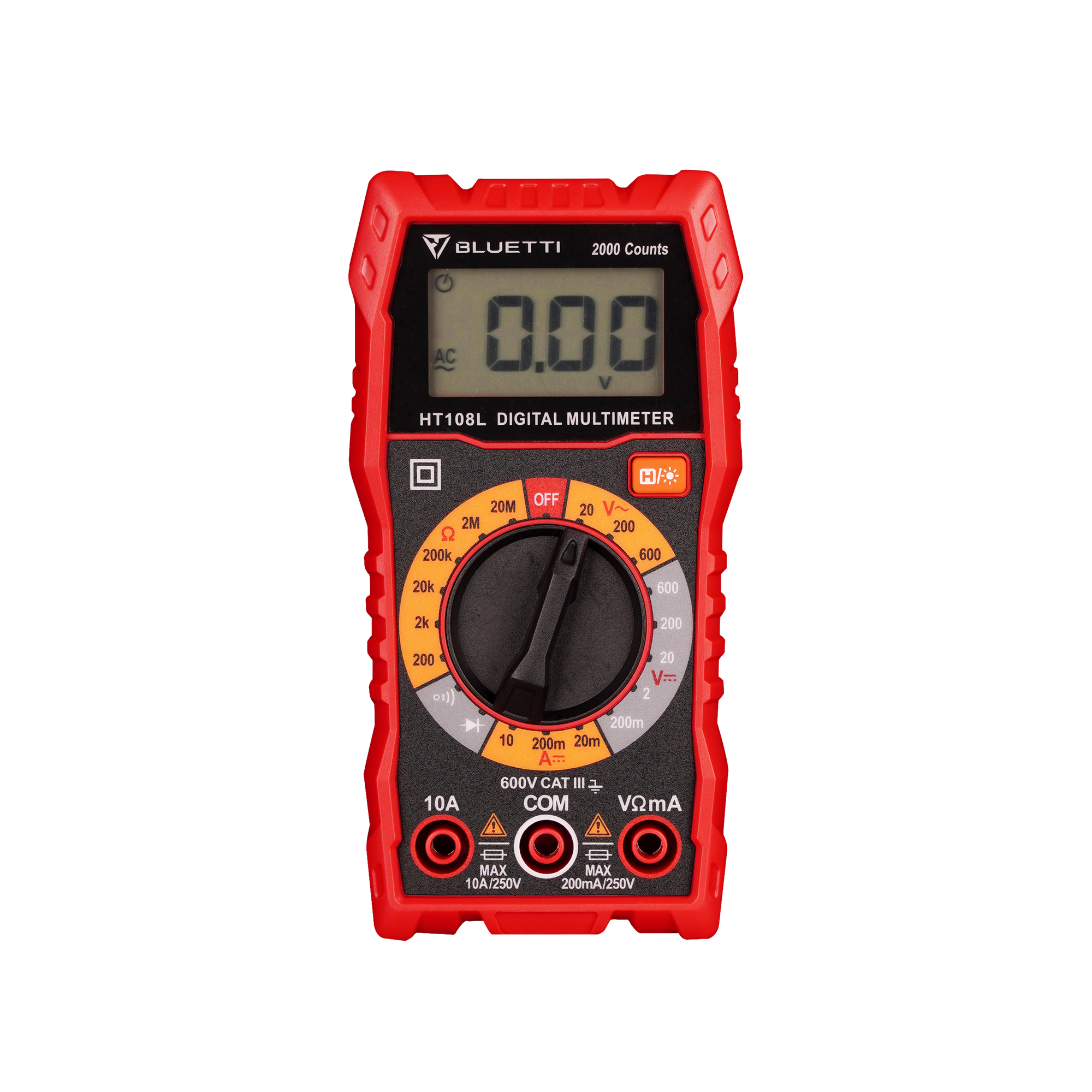 BLUETTI Digital Multimeter Tester | Best Voltage Meter For Electricians