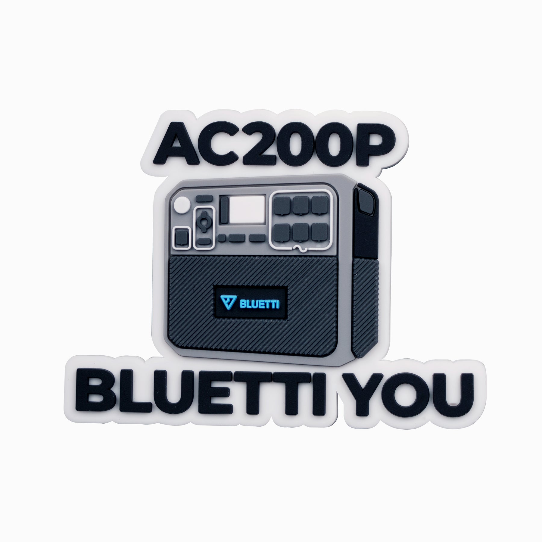BLUETTI Button Pin and Stickers